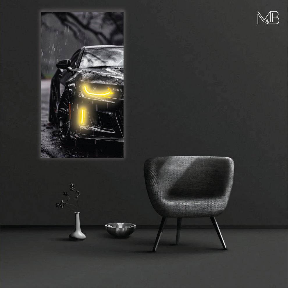 Black Camaro Neon Poster – The MB Store