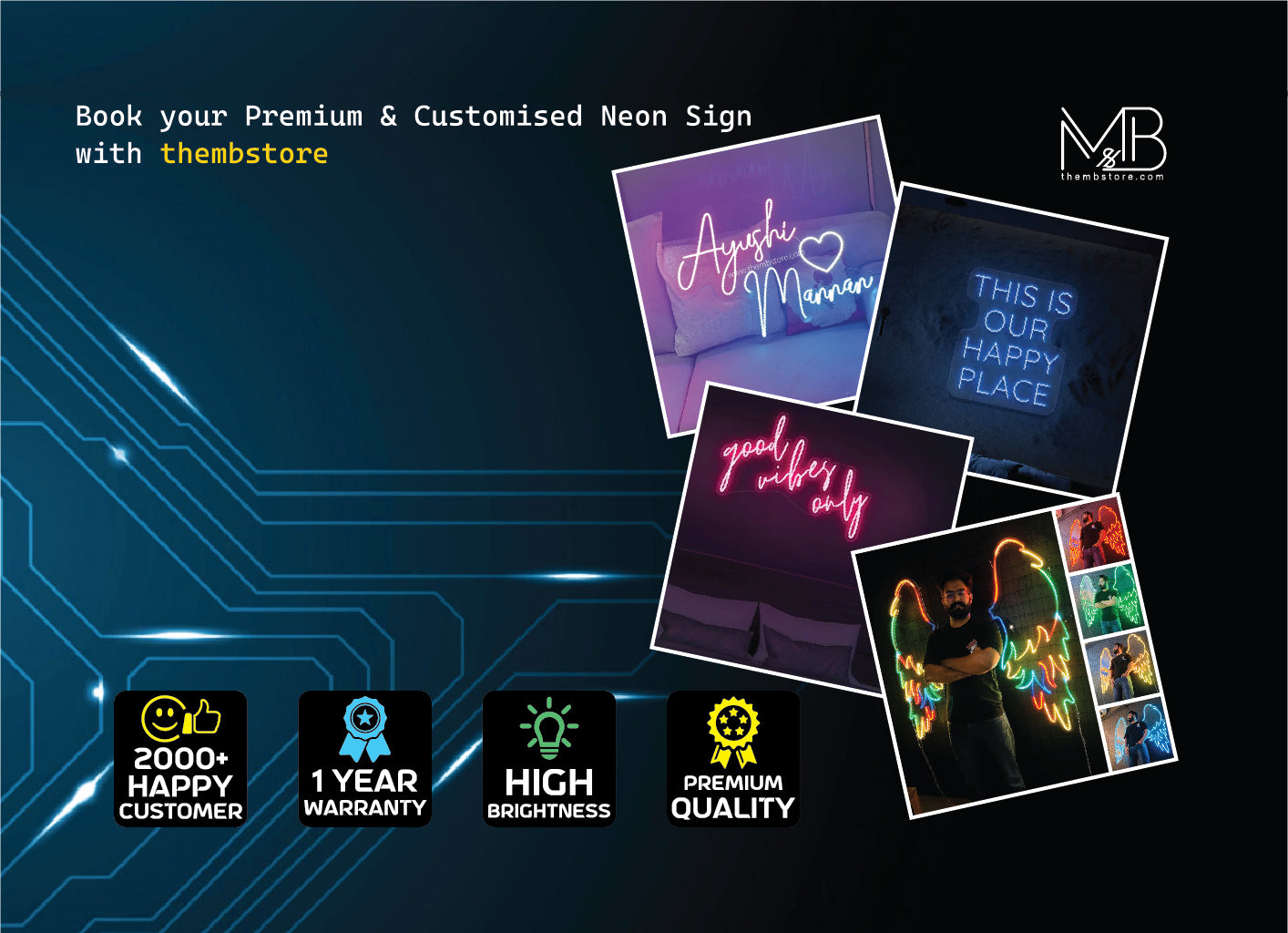 The M&B Store | Customised gifts | Personalised Home Decor Items